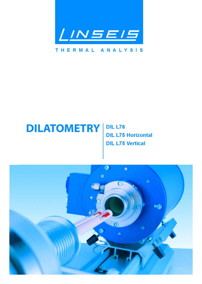 Quattro-dilatometer ≫ expansion measurement of 4 samples