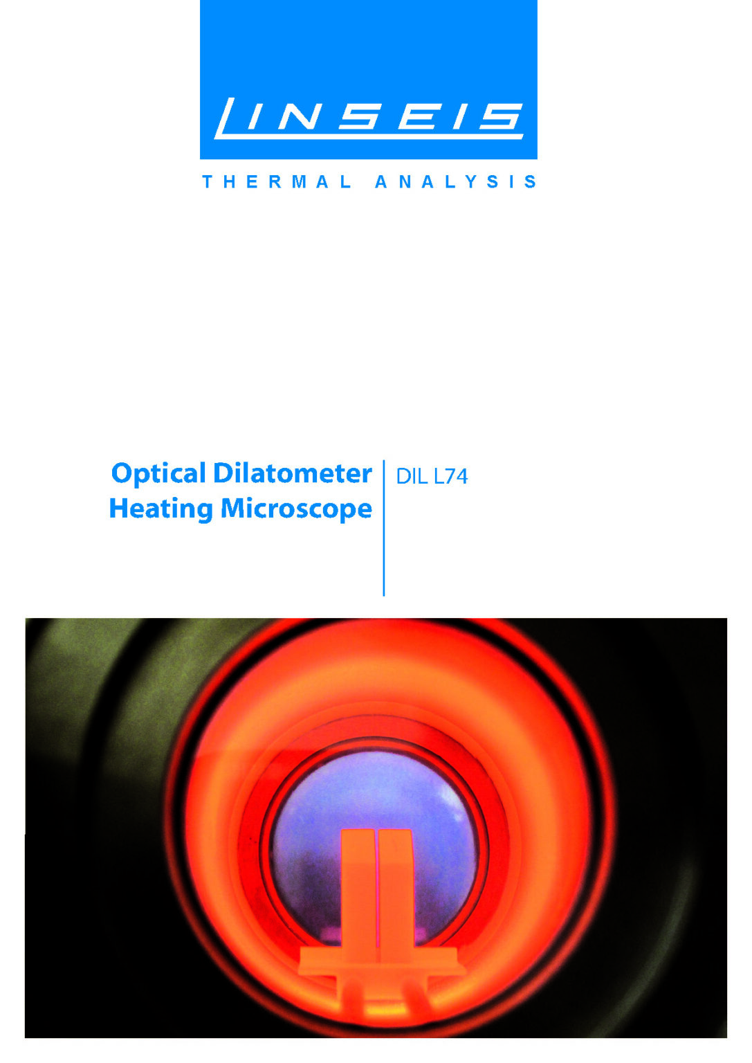 Linseis DIL dilatometer in the range -180°C to 2800°C