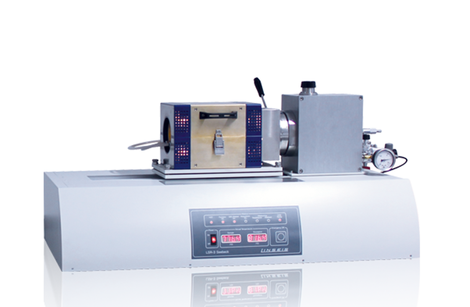 Linseis LSR-3: electrical conductivity, Seebeck, Harman & ZT