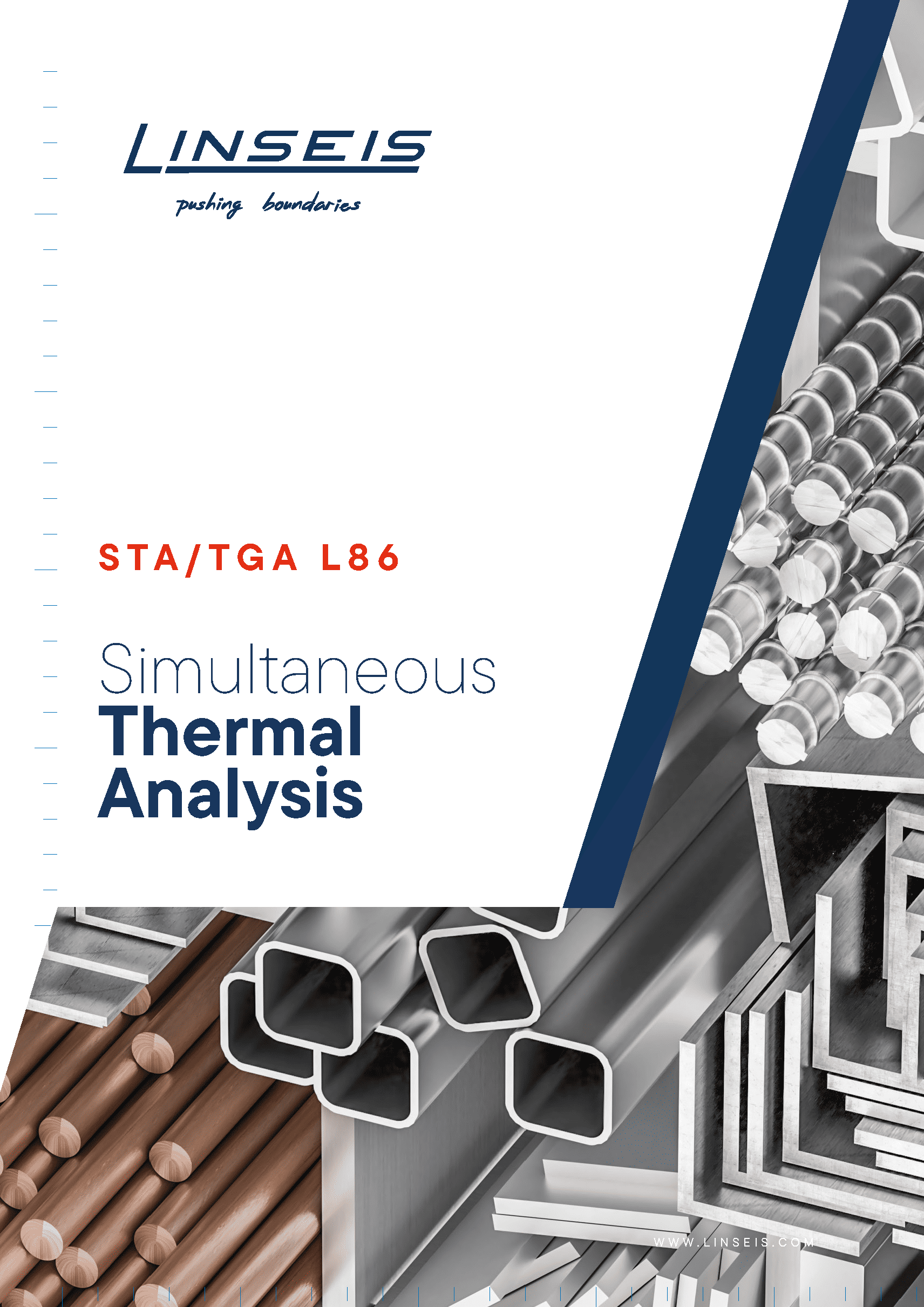Linseis STA/TGA L86: Highly adaptable thermal analsis system
