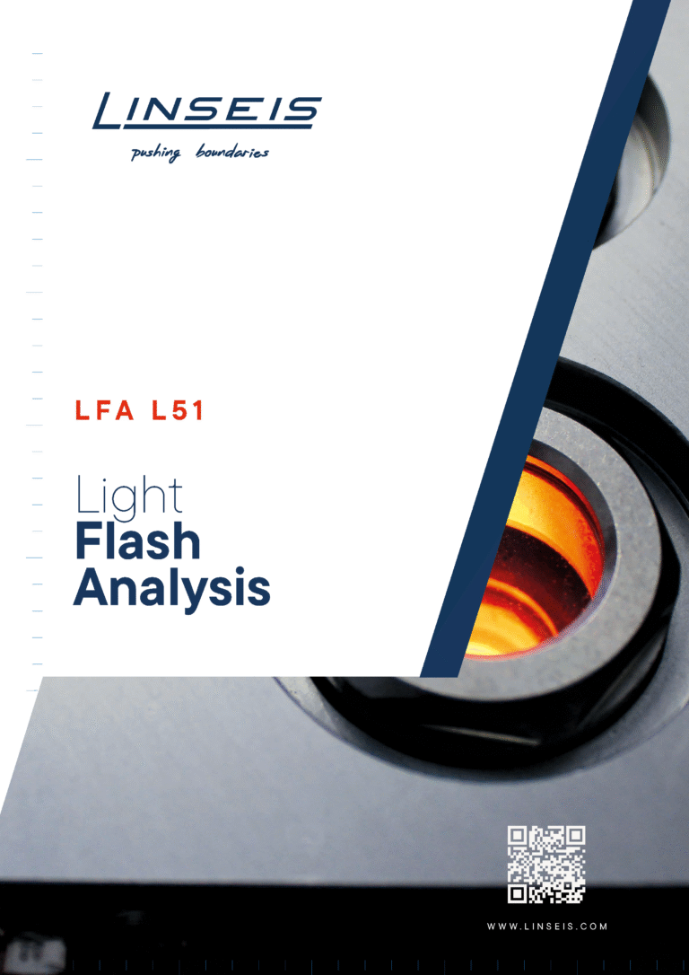 Linseis LFA - Laser Flash - measuring thermal conductivity